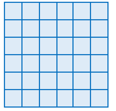 Area of a Square – Visual Fractions